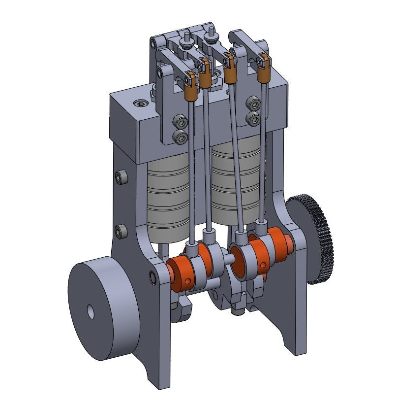 Steam Engine With Valve Control - Etsy