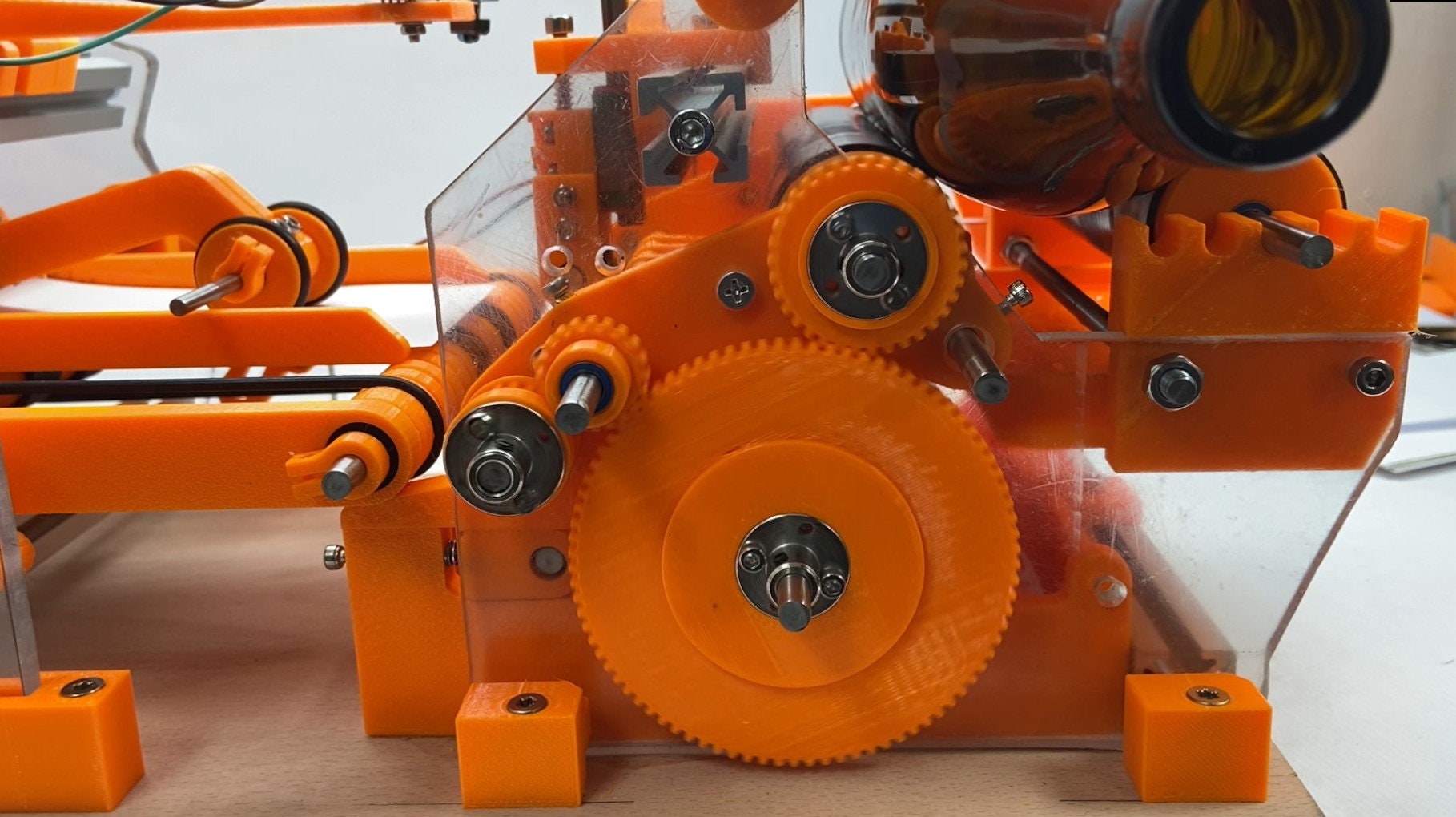 DIY Bottle Label Applicator + Friction Feeder Machine - Etsy