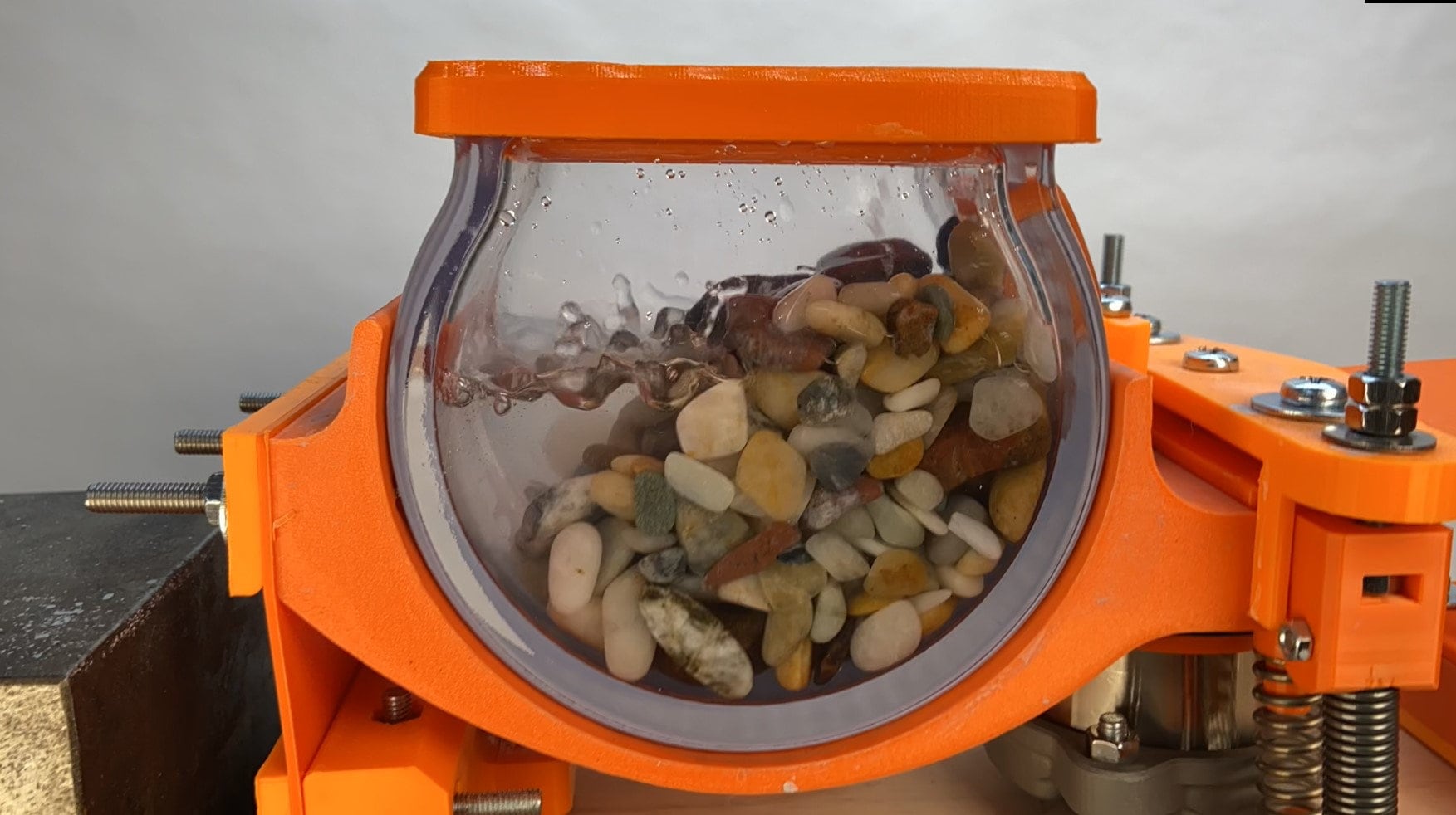 3D Printed Vibratory Rock Tumbler - Etsy