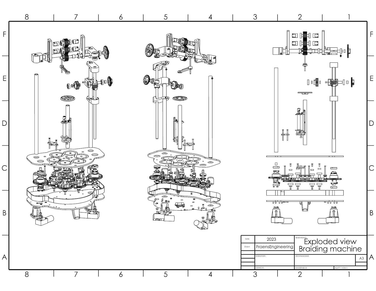 3D Printed Braiding Machine - Etsy