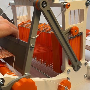 3D Printed Table Loom With 8 Shafts - Etsy