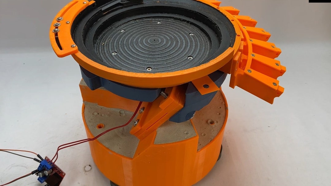 3D Printed Vibration Bowl Feeder System - Etsy