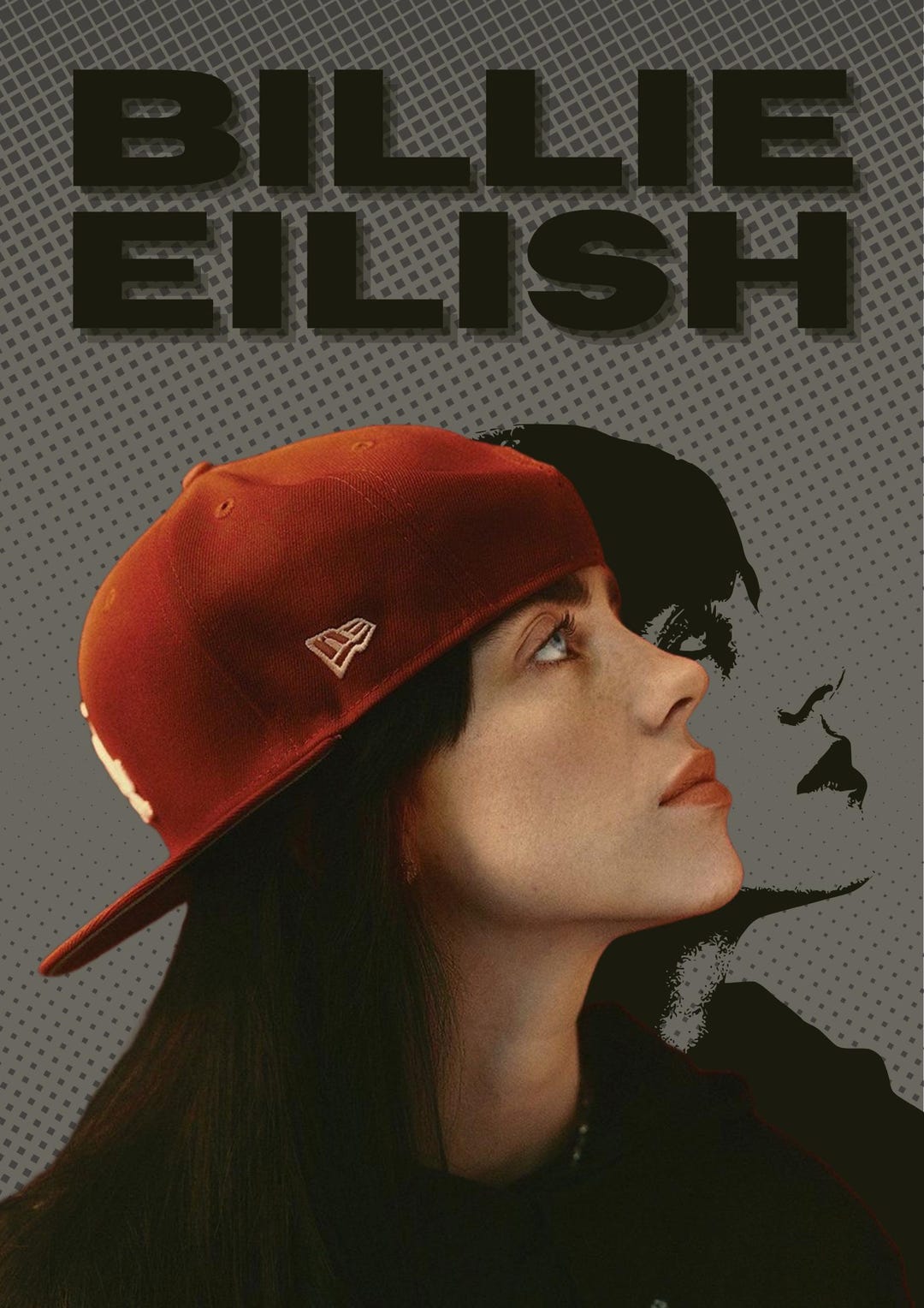 Digital Billie Eilish Poster - Etsy