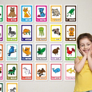 Printable A4 Alphabet Coloring Pages for Kids. - Etsy