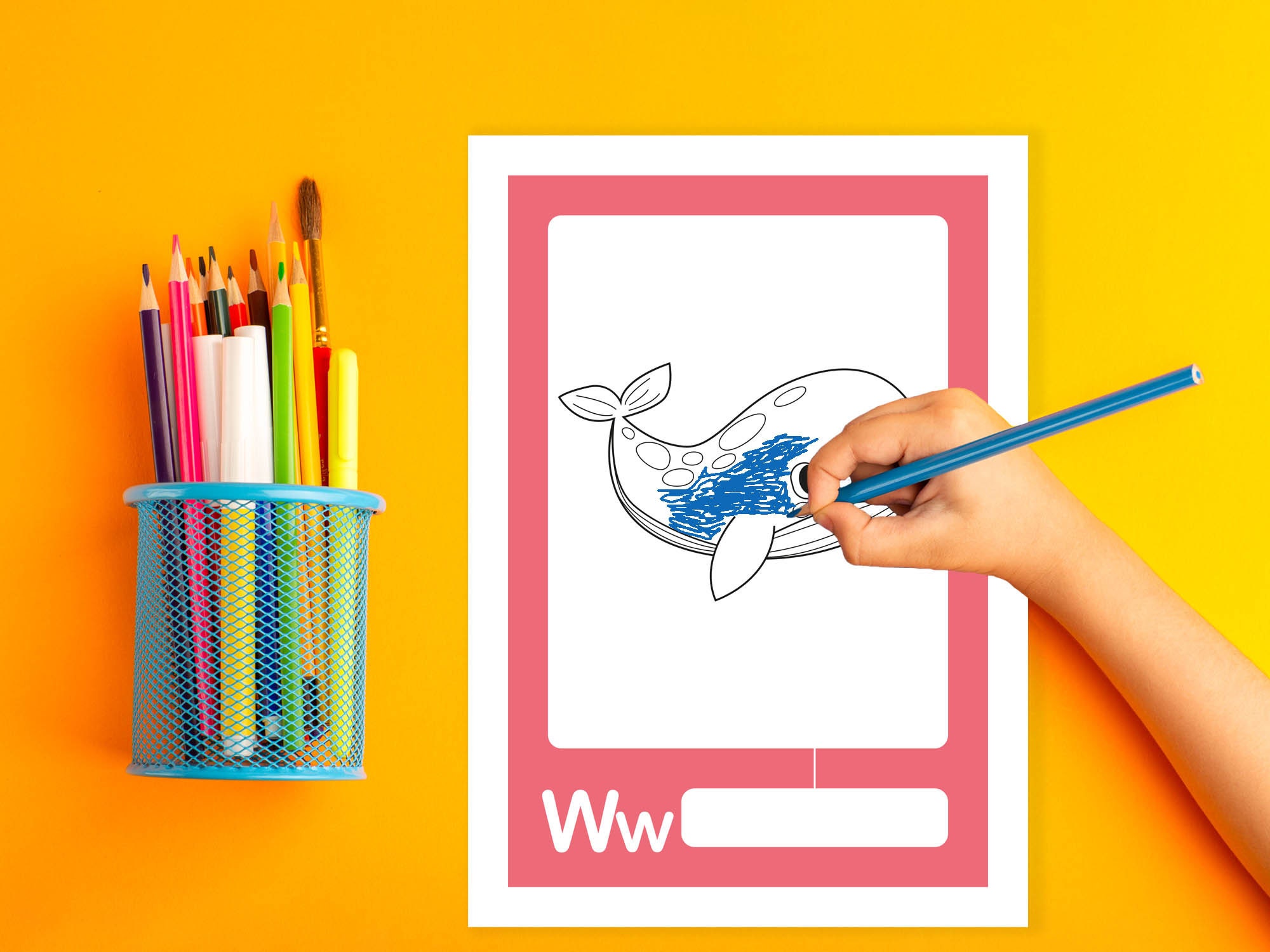 Printable A4 Alphabet Coloring Pages for Kids. - Etsy