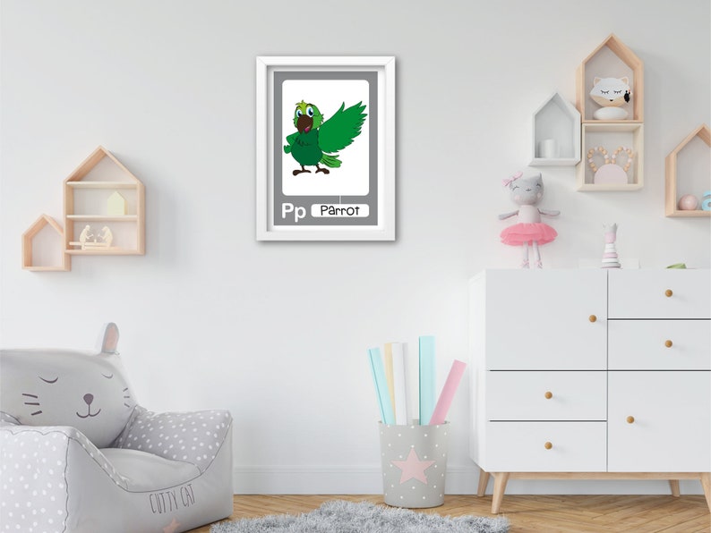 Printable A4 Alphabet Coloring Pages for Kids. - Etsy