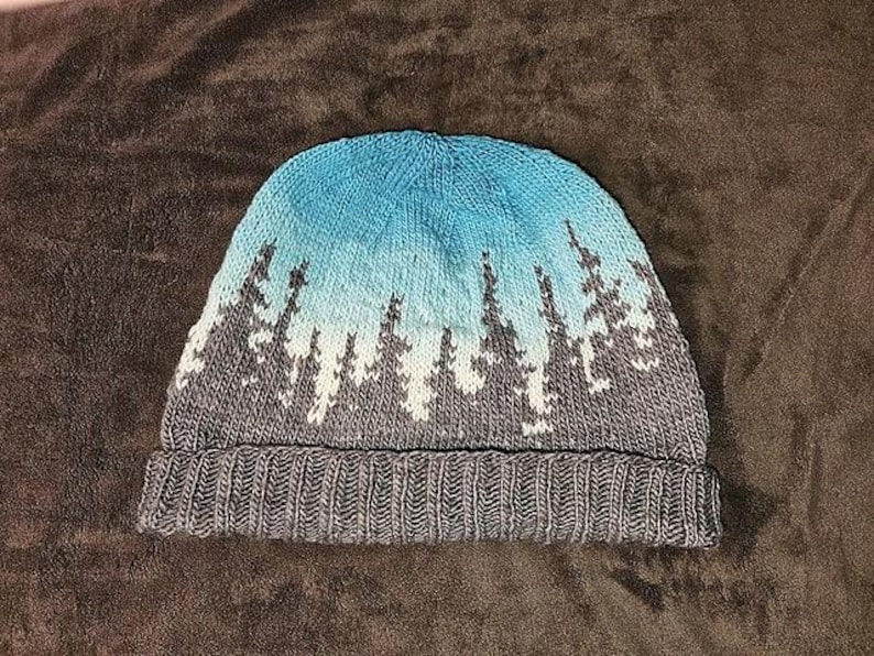 Spruce - Adult Hat Knitting Pattern - Etsy