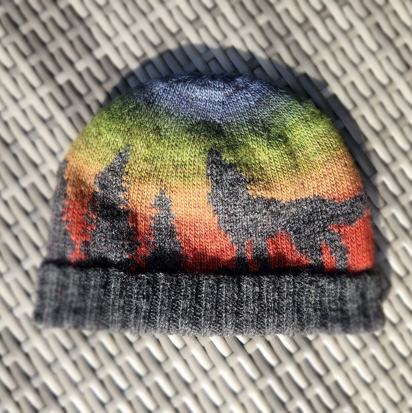 Call of the Wild (howling Wolf) - Adult Hat Knitting Pattern - Etsy