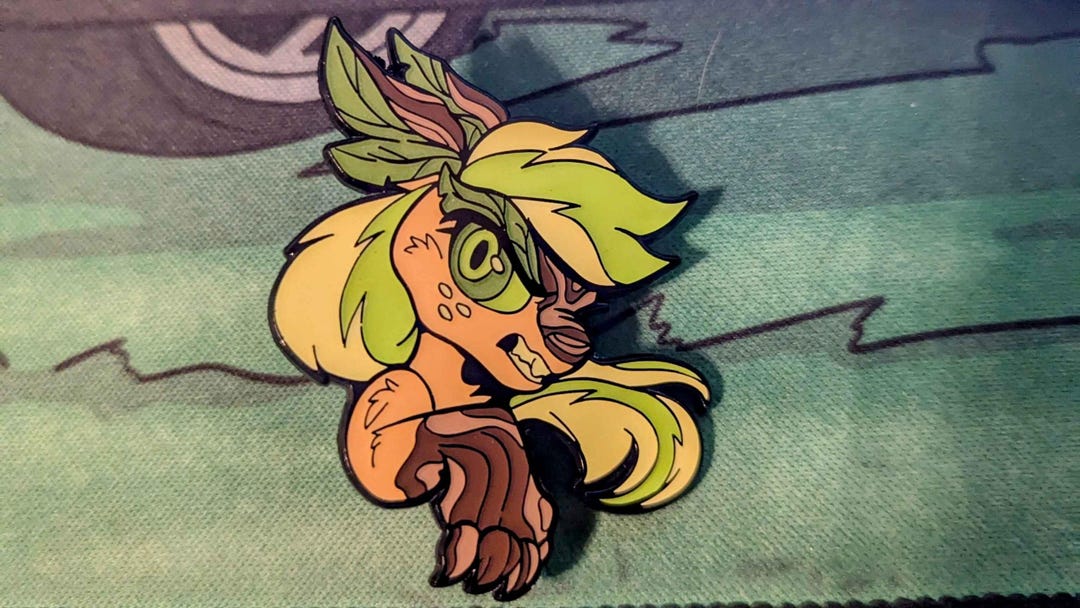 Werewolf Timberwolf Applejack MLP Pony Fantasy Enamel Pin - Etsy