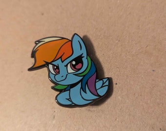 MLP My Little Pony Princess Luna 1.5 Inch Hard Enamel Pin! - Etsy