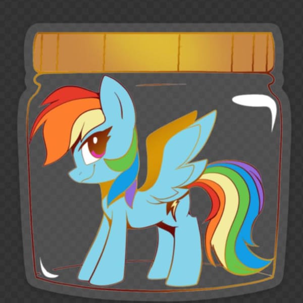 My Little Pony Jars - Etsy