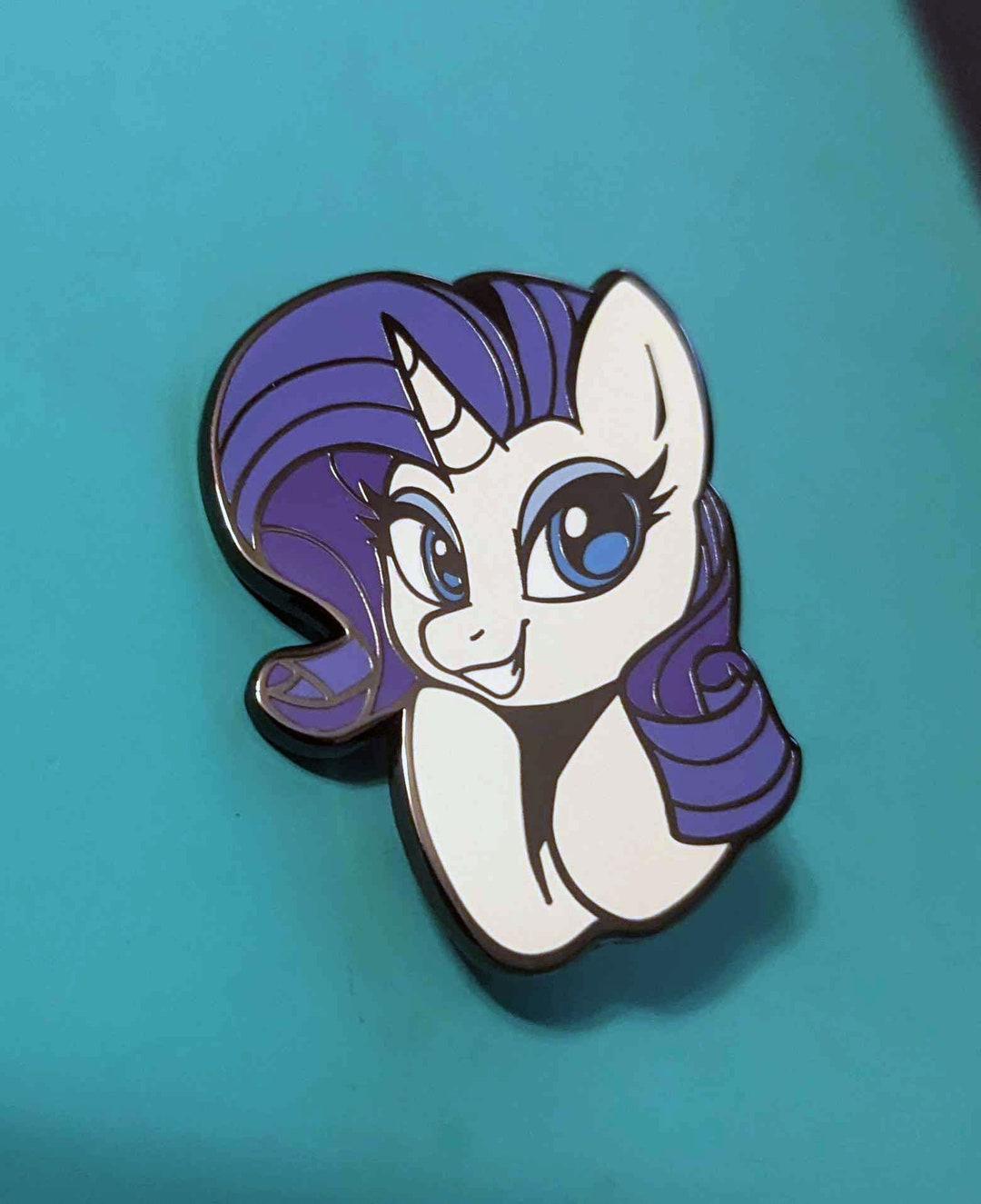Rarity MLP Pony Fantasy Enamel Pin - Etsy
