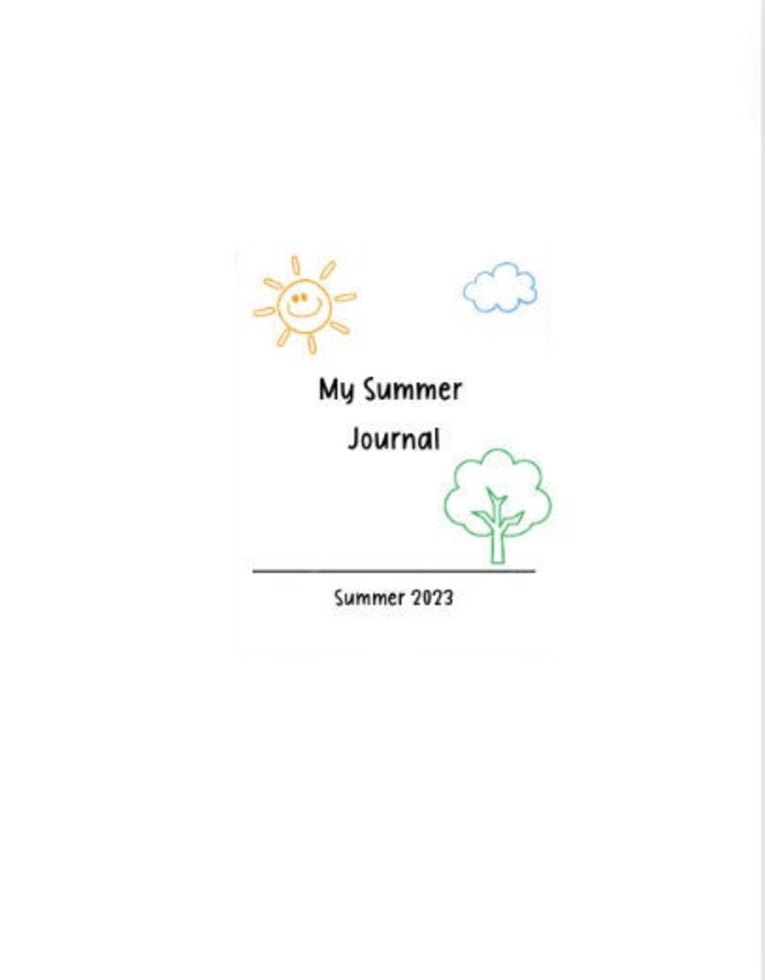 Summer Work Packet - Etsy