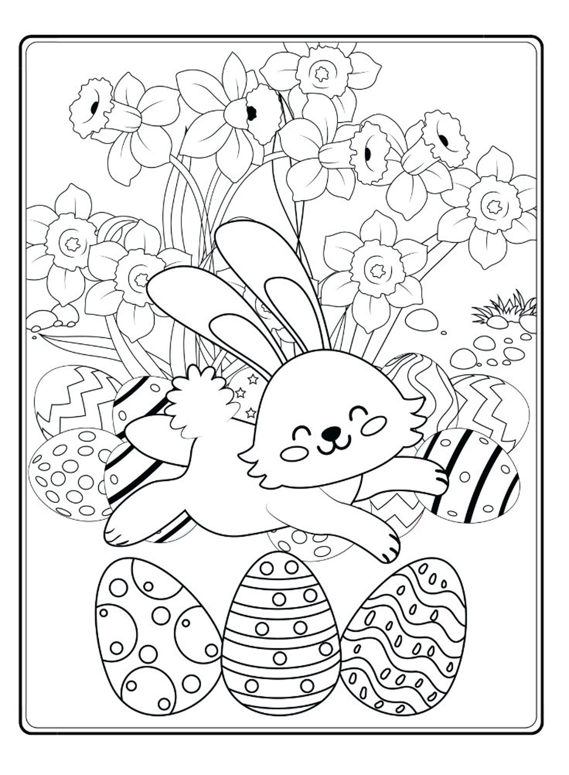 15 Easter Themed Coloring Pages Coloring Book Coloring Page Kids ...