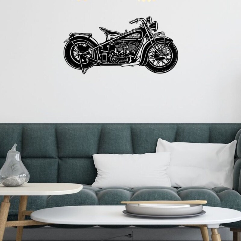 Motorcycle Wall Art - Etsy