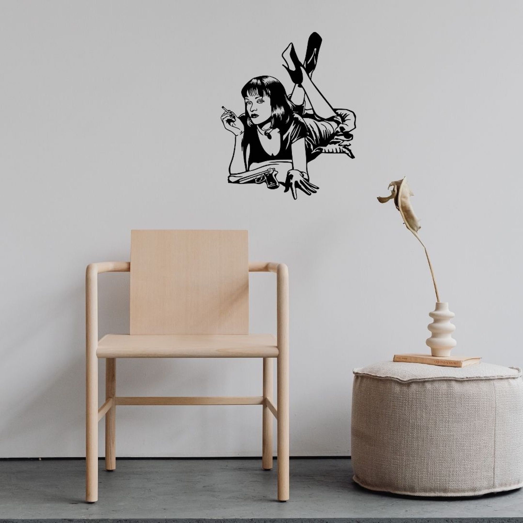 Iconic Pulp Fiction Metal Wall Art, Tarantino Movie Poster Decor ...