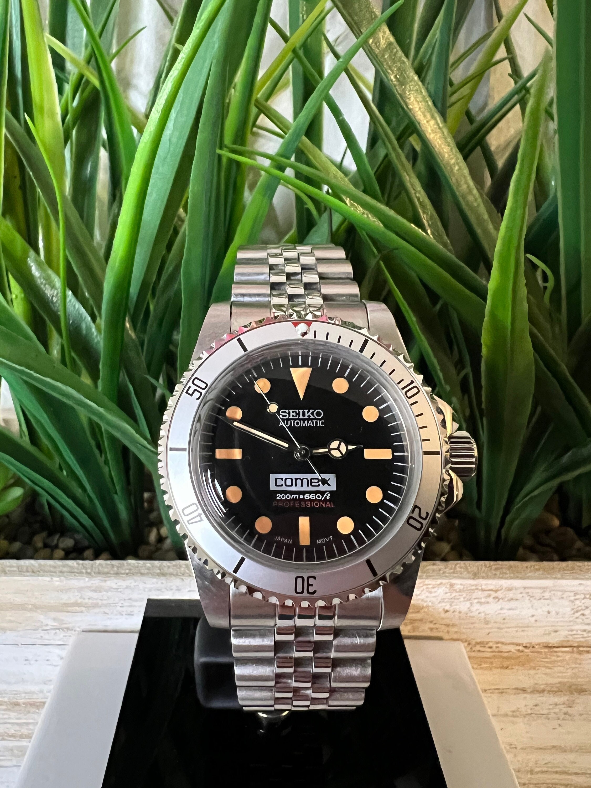 Seiko Mod Vintage COMEX - Etsy UK