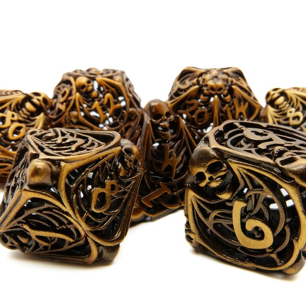 Bone Dice - Etsy