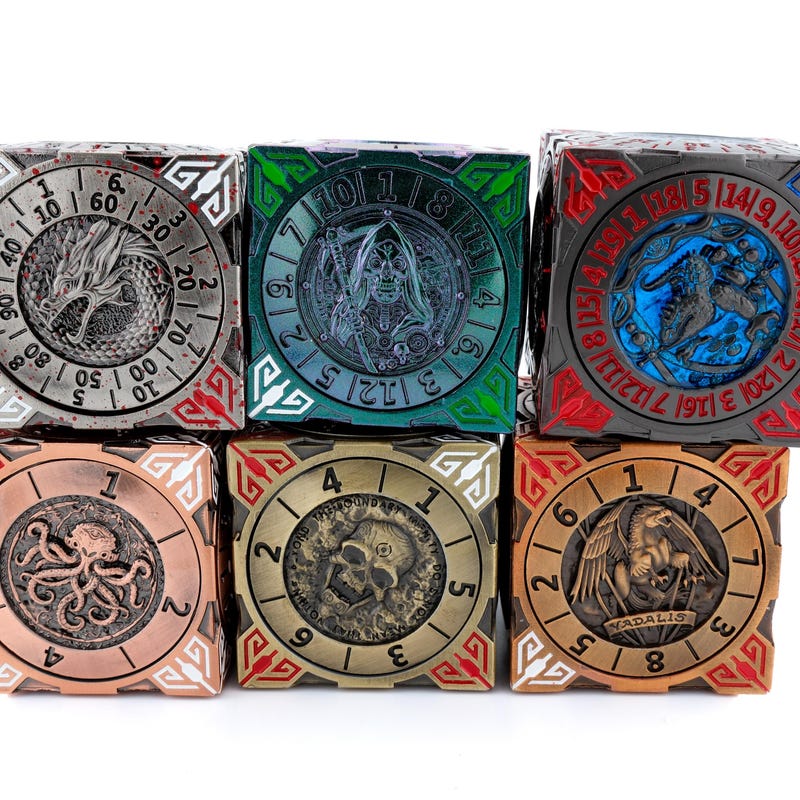 Dice Tower Skull - Etsy