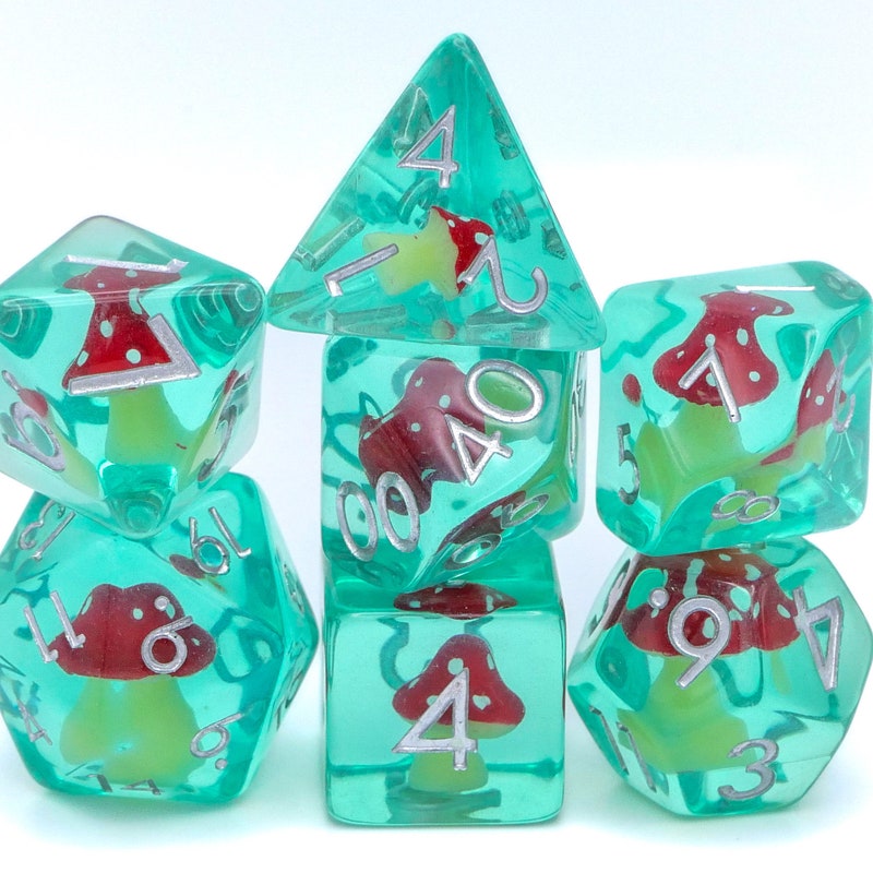 Cute Dnd Dice Mushroom - Etsy
