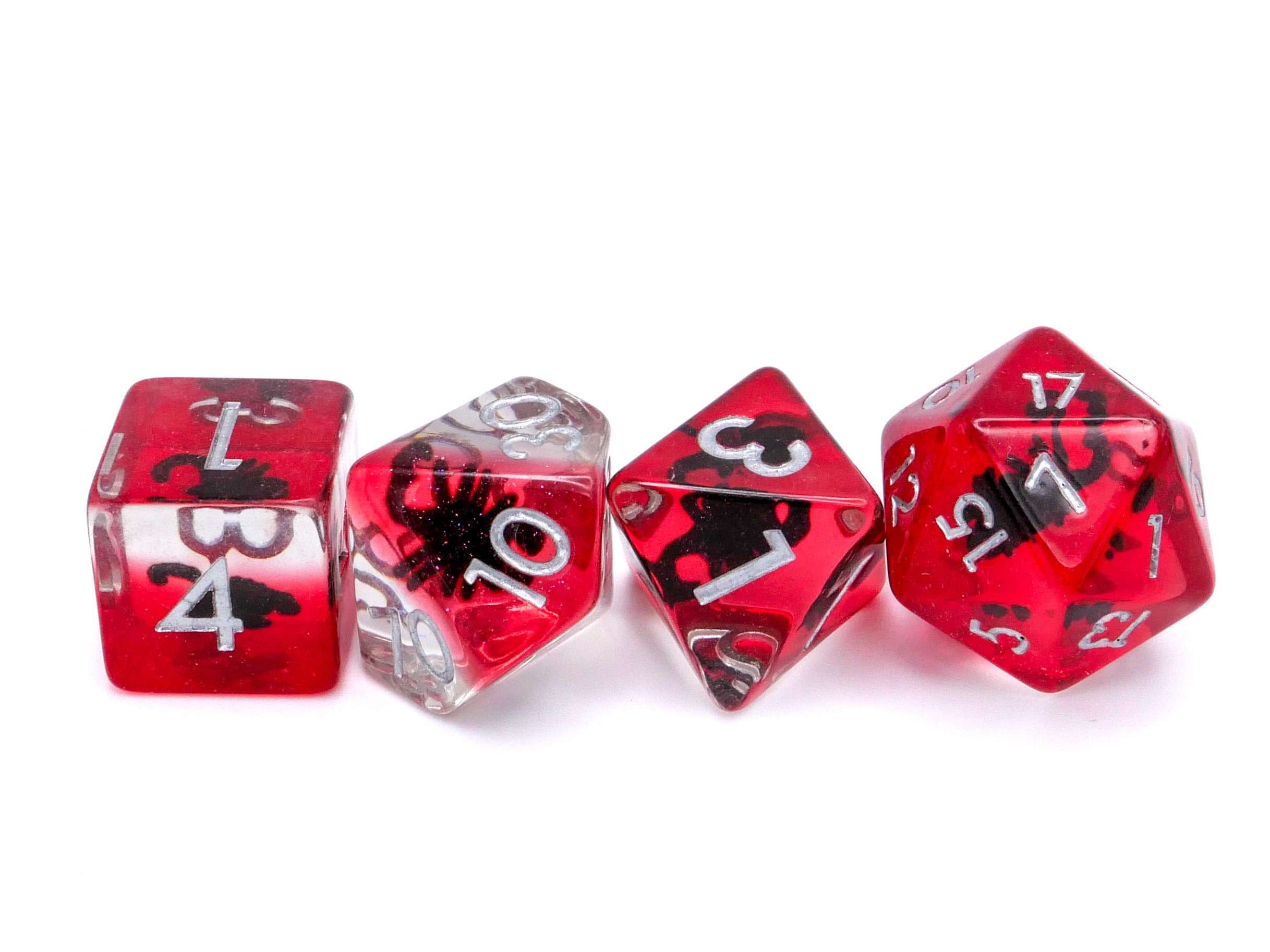 Scorpion Dice Set 7 Piece Handcrafted Resin Tabletop RPG Dice Gamers ...