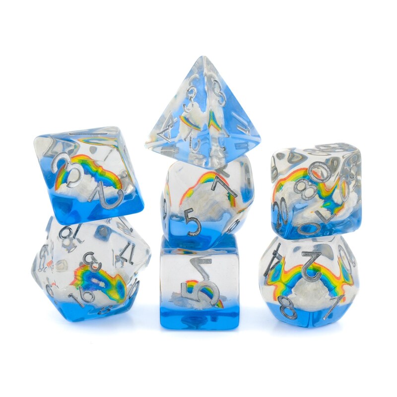 Clear Dice - Etsy