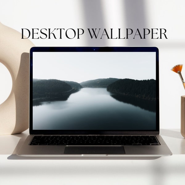 Moody Landscape Wallpaper - Etsy