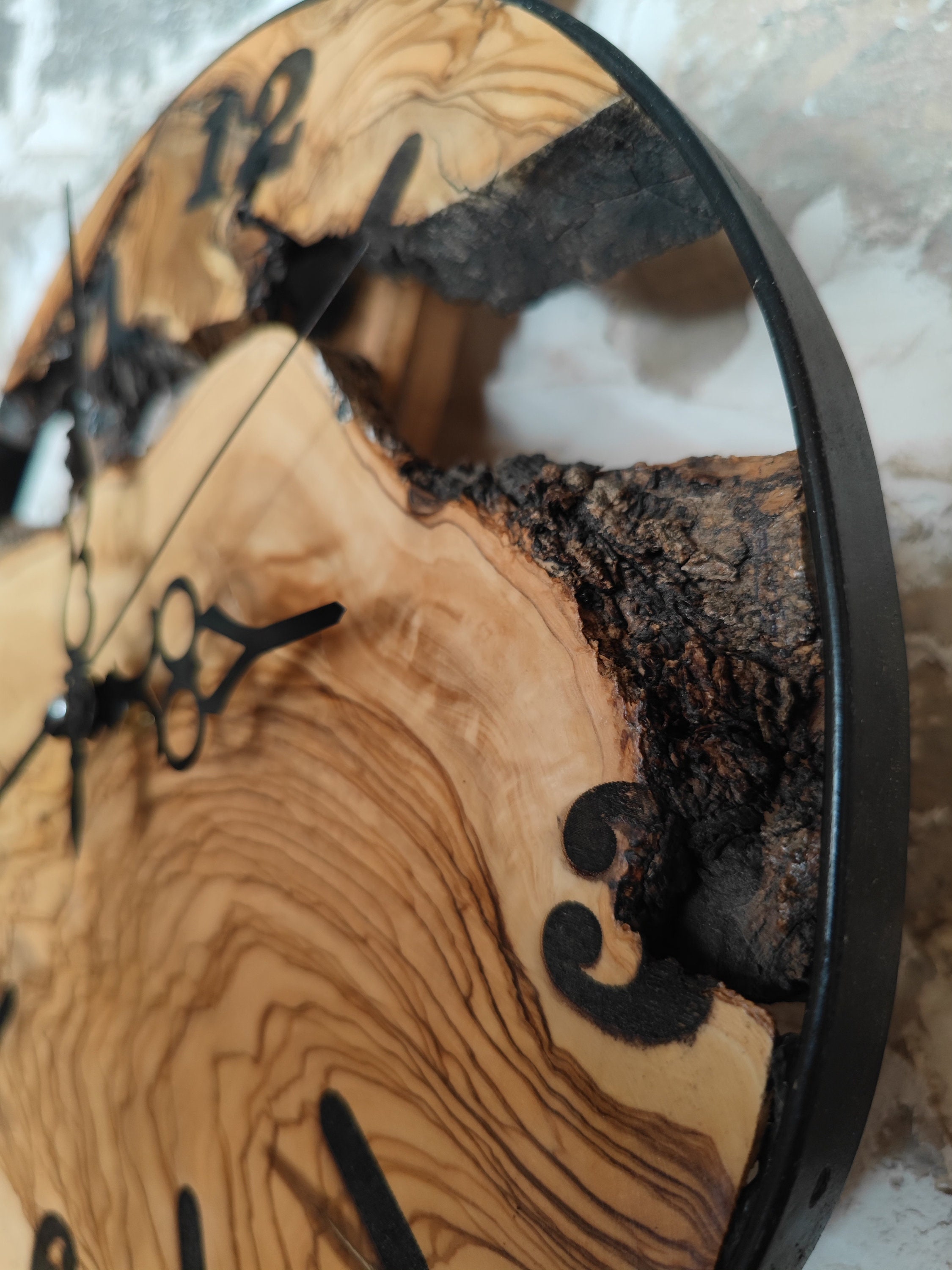 Handmade Wallclock,wood Wall Clock, Unique House Gift,wooden Clock ...