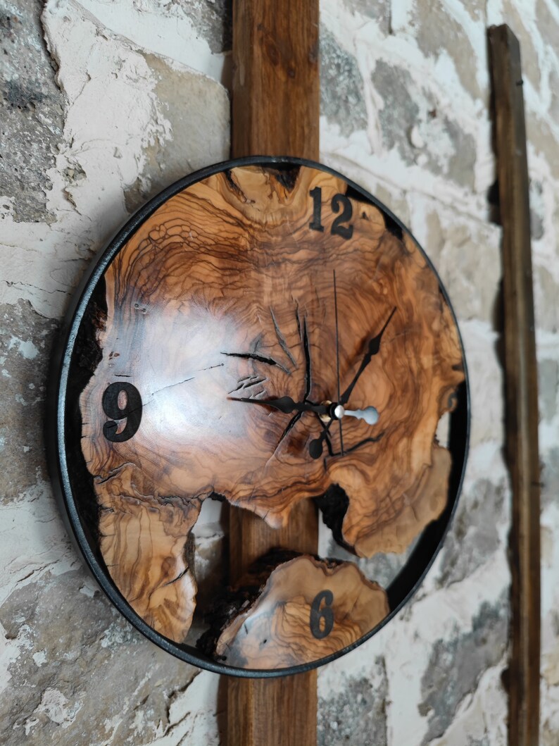 Handmade Wallclock,wood Wall Clock, Unique House Gift,wooden Clock ...