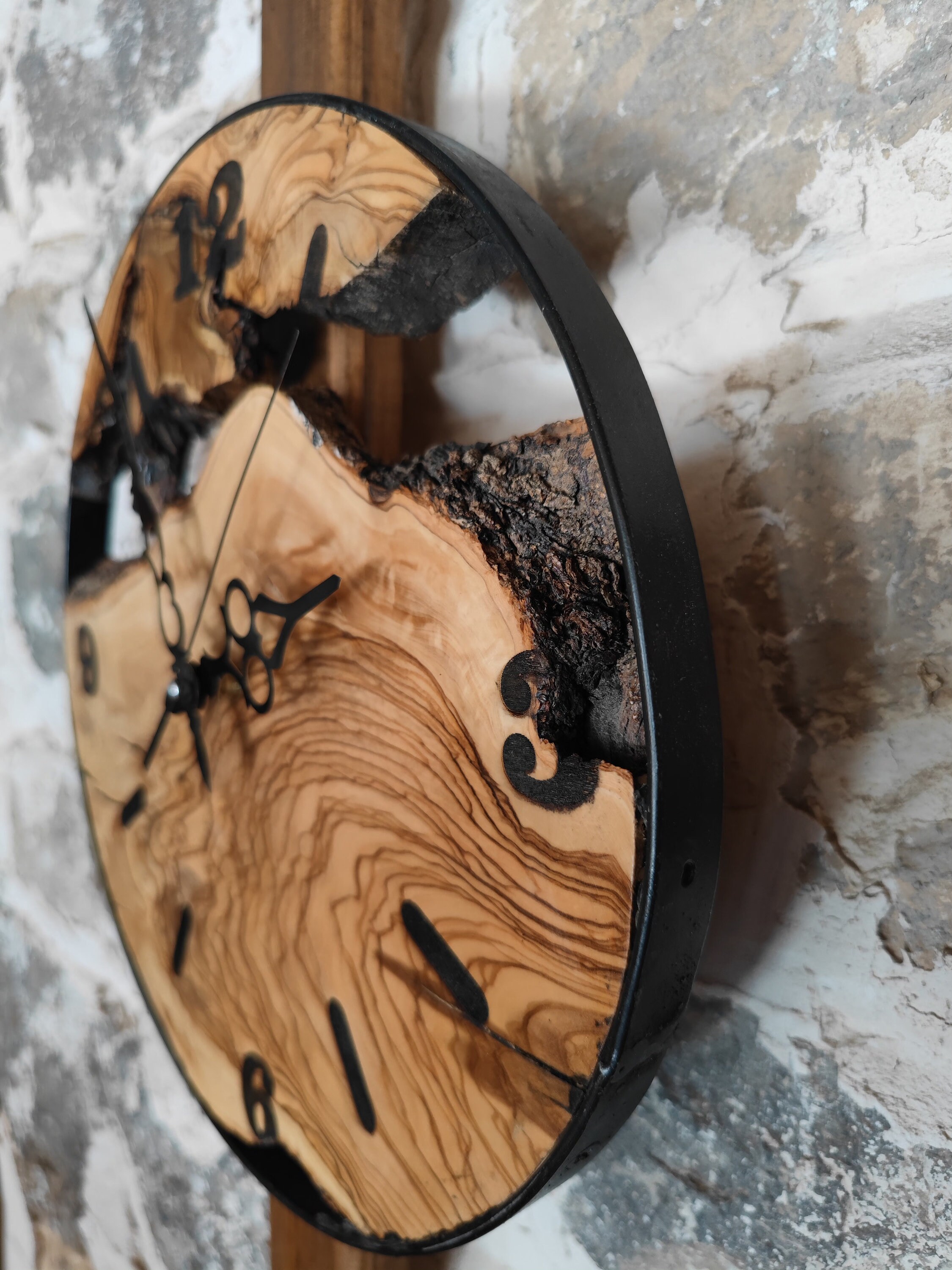 Handmade Wallclock,wood Wall Clock, Unique House Gift,wooden Clock ...