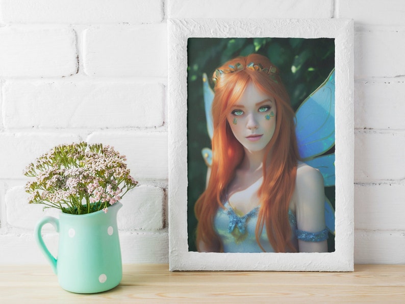 Winx Club Bloom Digital Art Print Download Fate Winx, Winx Saga, Fairy ...