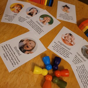 Feelings Flashcards Printable for Children, Kids Emotional Regulation ...