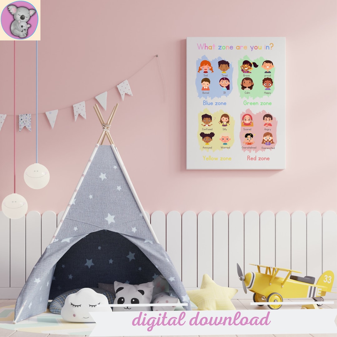 Emotion Empowerment Toolkit: Printable Poster and Flashcards for Kids ...