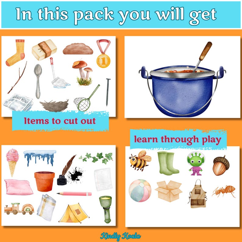 Silly Soup Phonics Game: Beginning Sounds Activity (digital Download ...