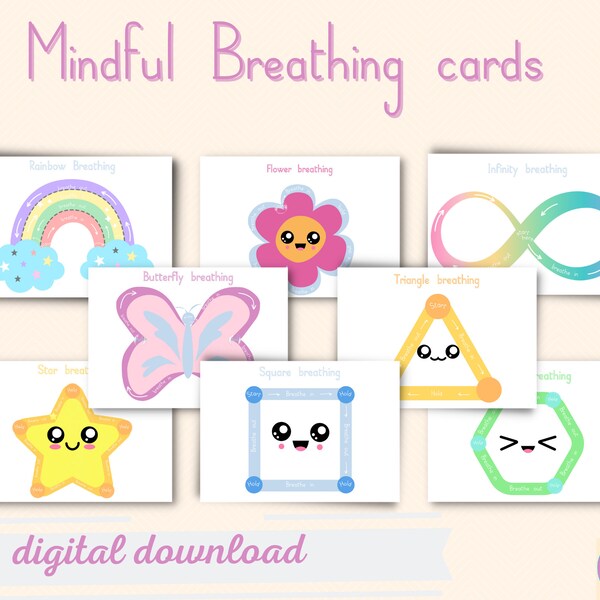 Kids Breathing Exercises - Etsy