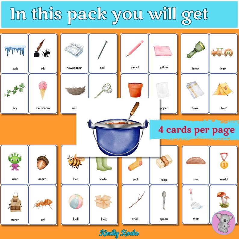 Silly Soup Phonics Game: Beginning Sounds Activity (digital Download ...