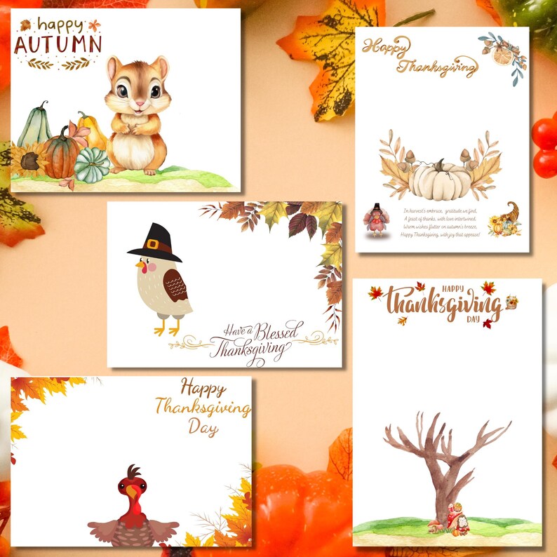 Thanksgiving Handprint Art Bundle, Cute Autumn Handprint Craft for ...