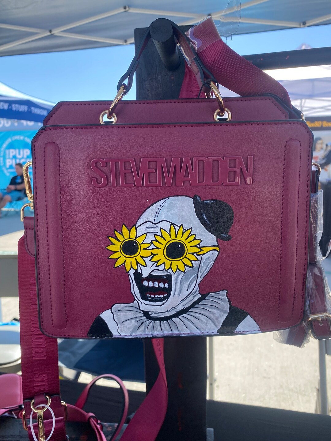 Custom Painted Purse TERRIFIER ART - Etsy