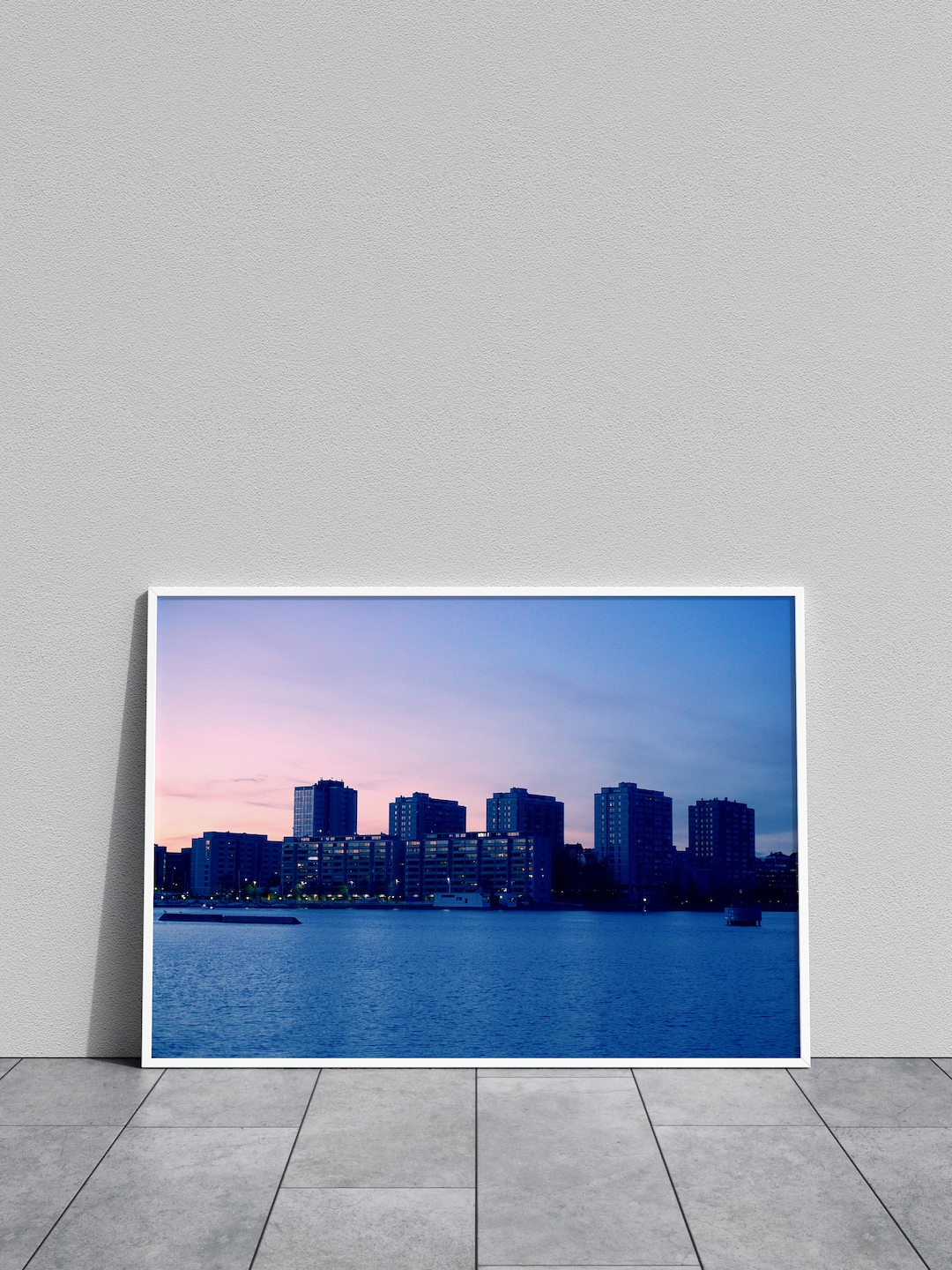 Merihaka Sunset, Helsinki Poster - Etsy
