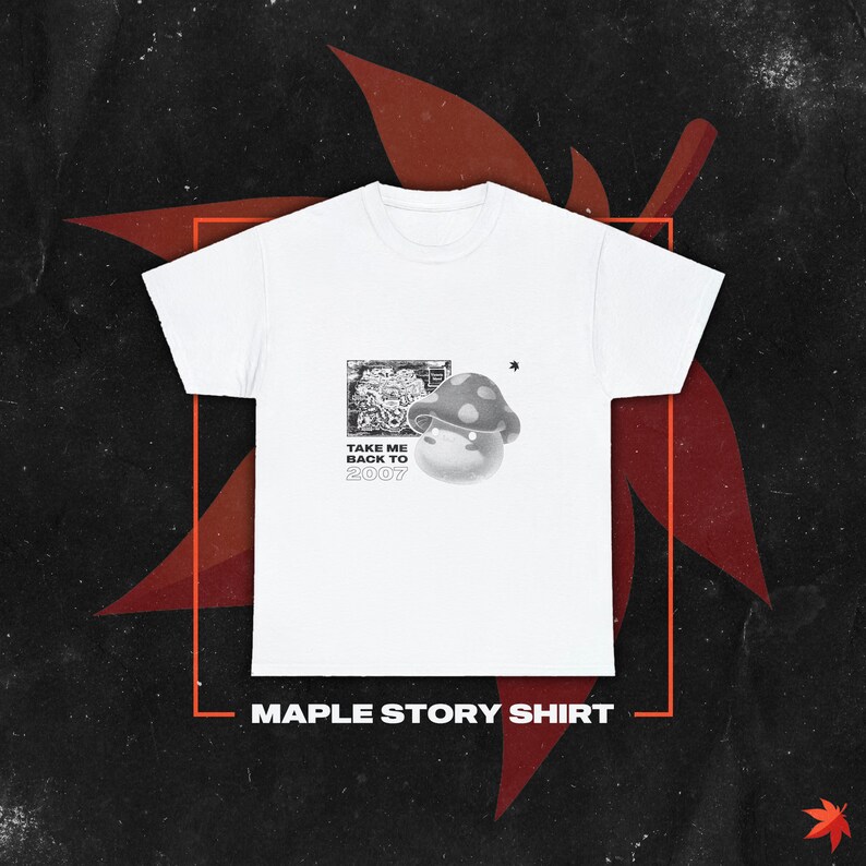 Maplestory Vintage Shirt, Nostalgic Clothing Gift for PC Gamer Birthday ...