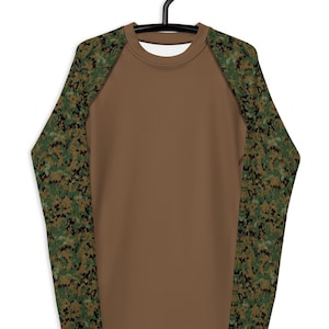 BJJ & MMA USMC Frog Top Men's Long Sleeve Rash Guard No Gi Jiu Jitsu ...