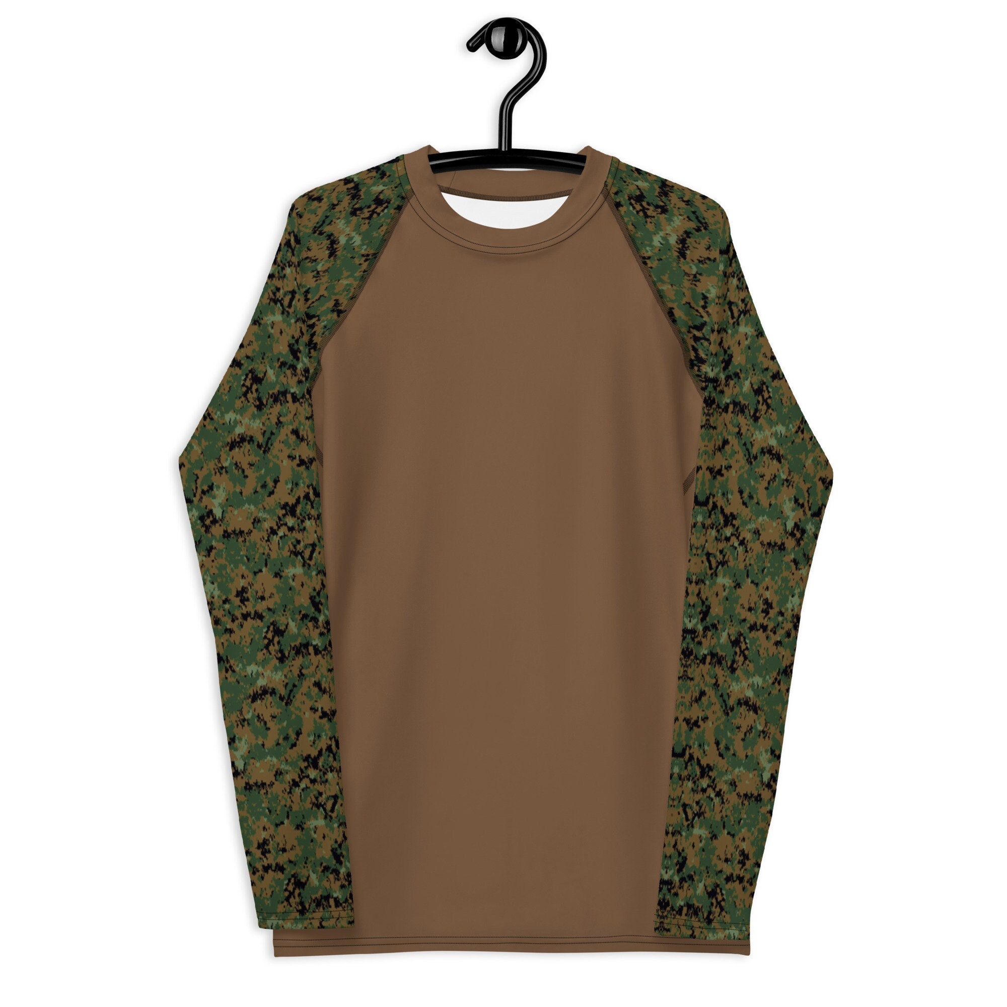 BJJ & MMA USMC Frog Top Men's Long Sleeve Rash Guard No Gi Jiu Jitsu ...