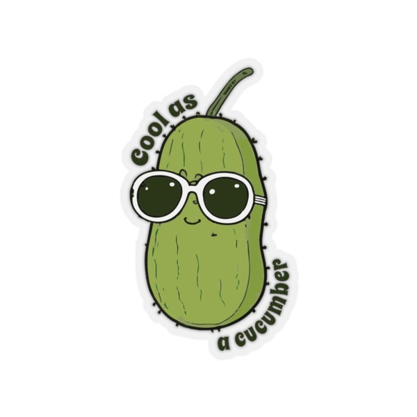 Cool as a Cucumber - Etsy