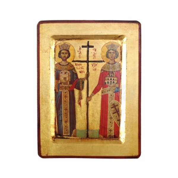 Saints Constantine & Helen Icon - Etsy
