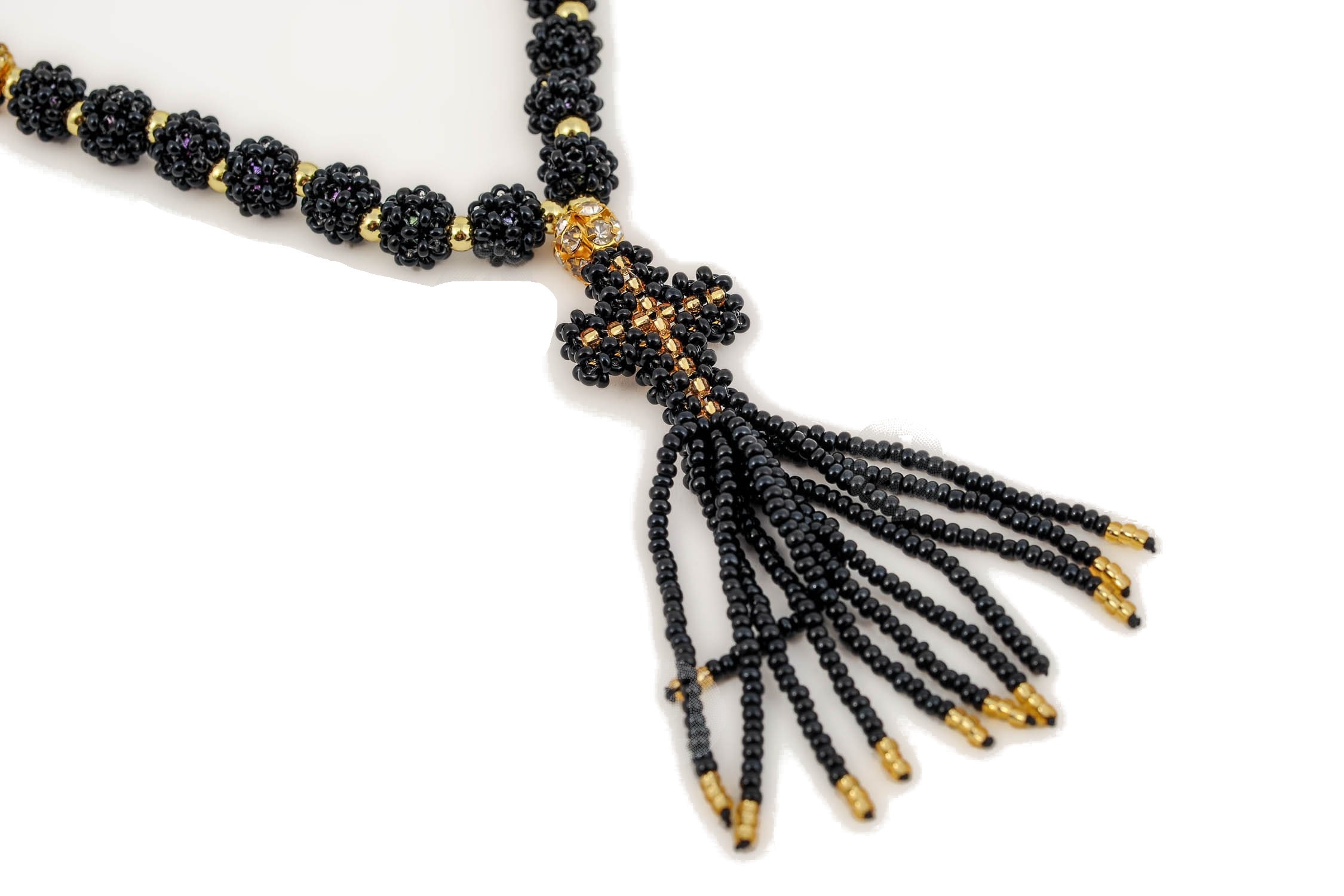 Handmade Orthodox Prayer Rope 33 Knots With Black-gold Beads - Etsy