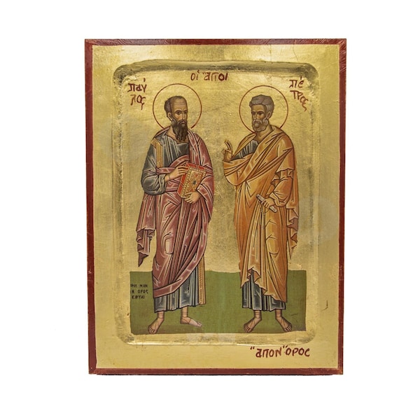 Saints Peter and Paul Icon - Etsy