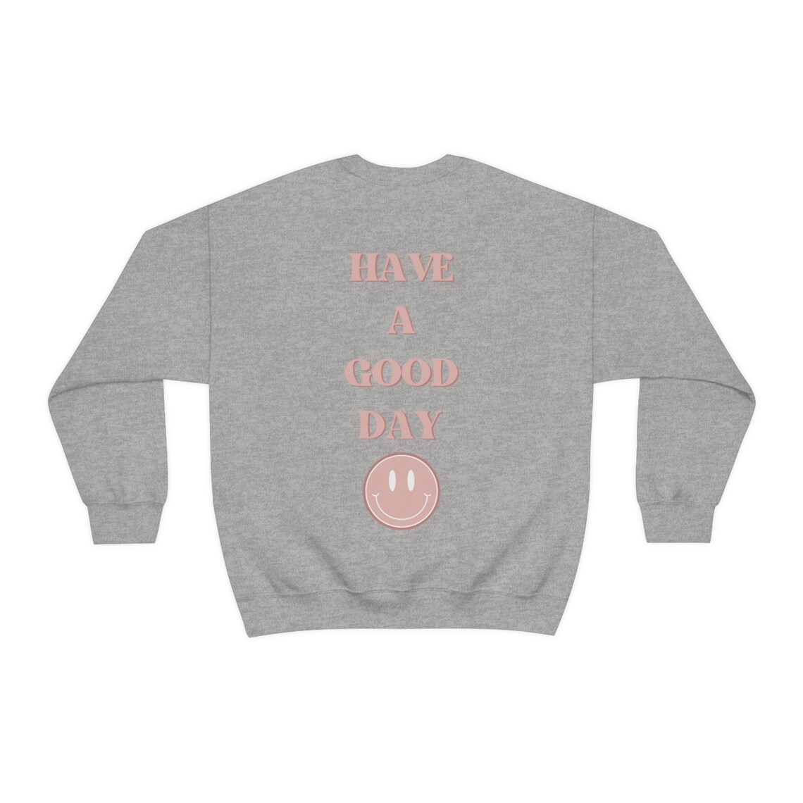 Have a Good Day Aesthetic Smiley Face Crewneck Pullover - Etsy