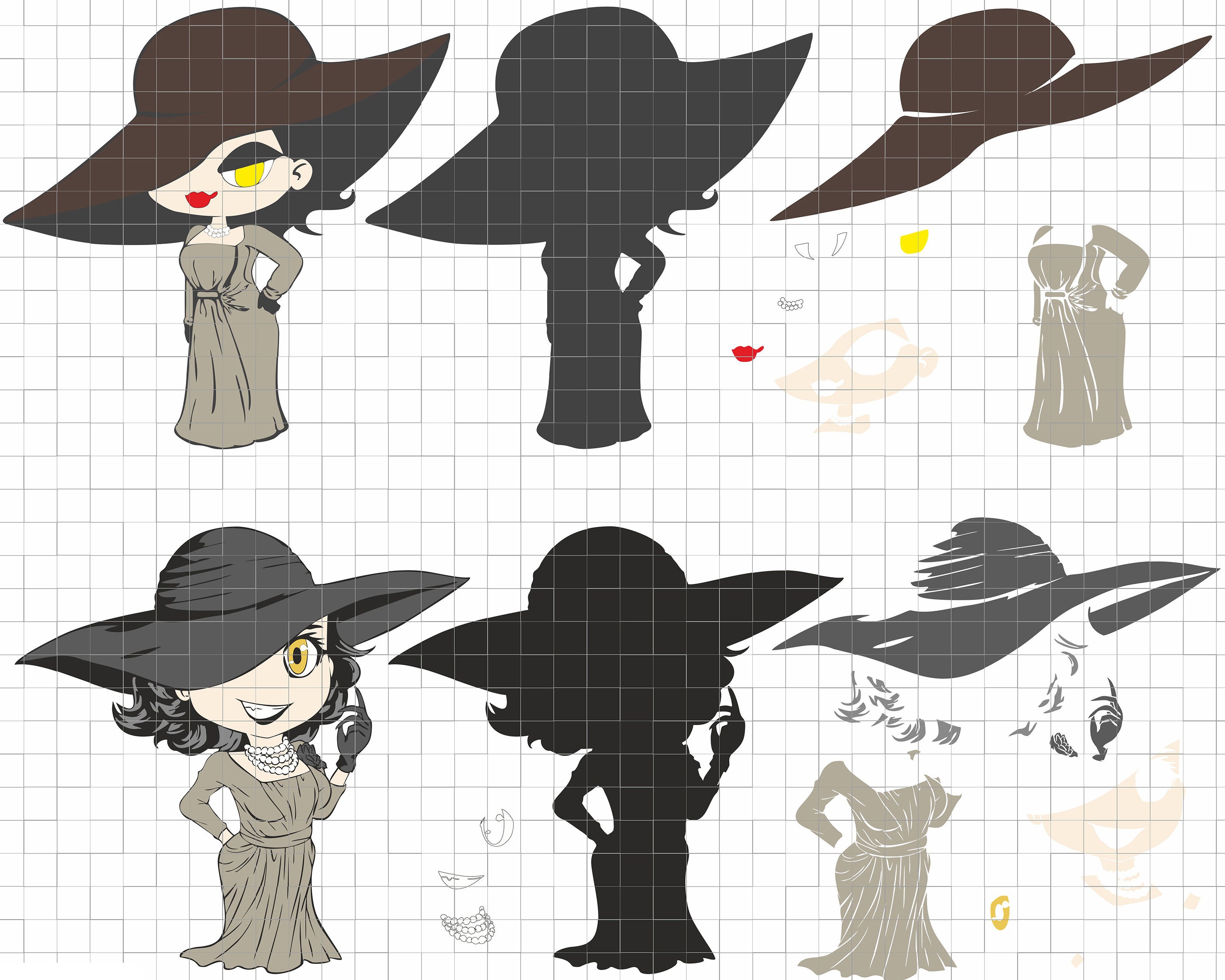 SVG PNG Cricut File Layered Cut Design for Printing, Engraving ...