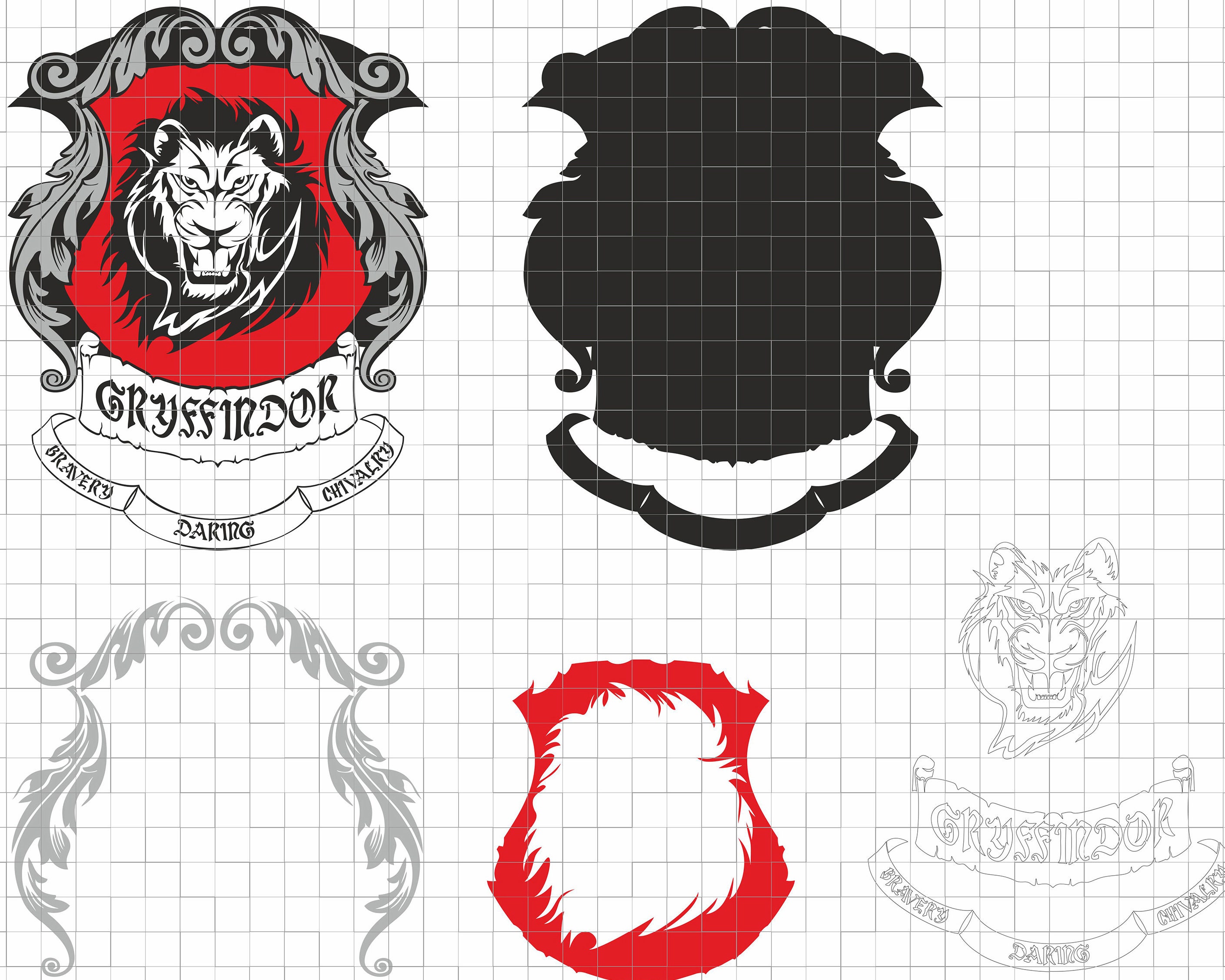 SVG PNG Cricut File Layered Cut Design for Printing, Engraving ...