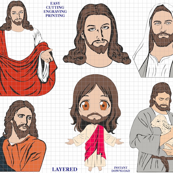 Jesus Christ Print - Etsy